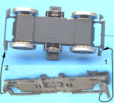 Bachmann 24/25 Cosmetic Bogie Frames